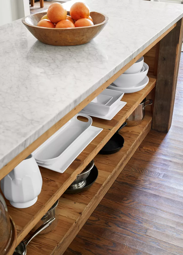 18 Brilliant Tips to Organize Kitchen Island
