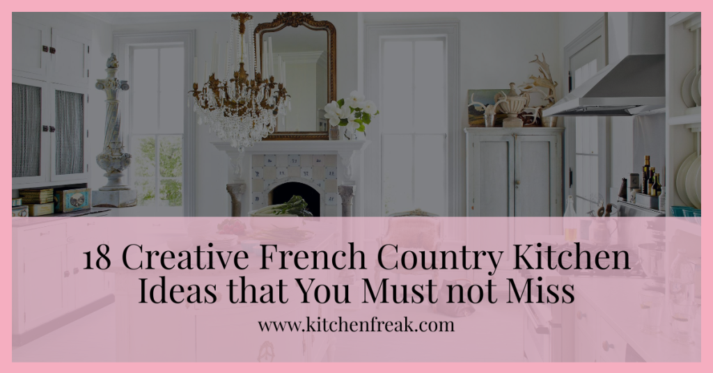 A kitchen with a touch of French countryside